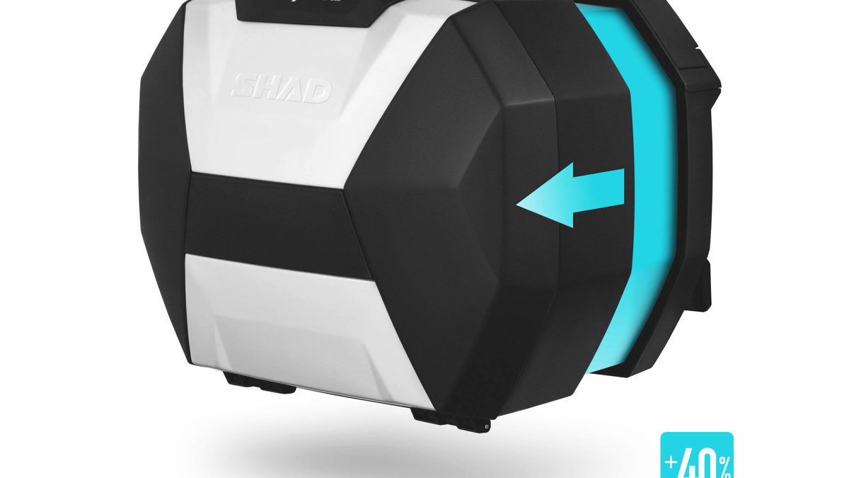 SHAD SH38X Expandable: únicas maletas laterales expandibles | Noticias ...