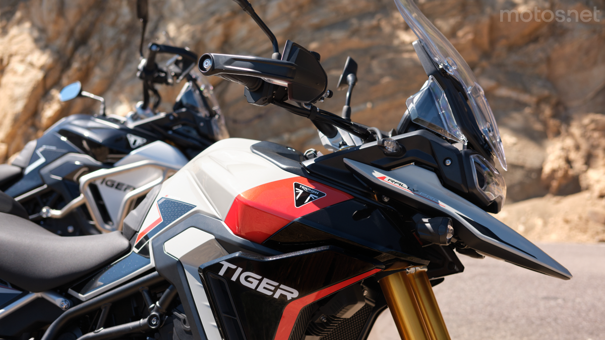 Esta gama 2024 se compone de los modelos Tiger 900 GT, GT Pro y Rally ...