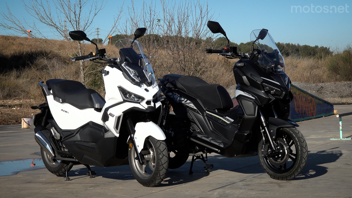 Comparativo Keeway Vieste 125 XDV vs SYM ADX 125 2024 | Noticias motos.net