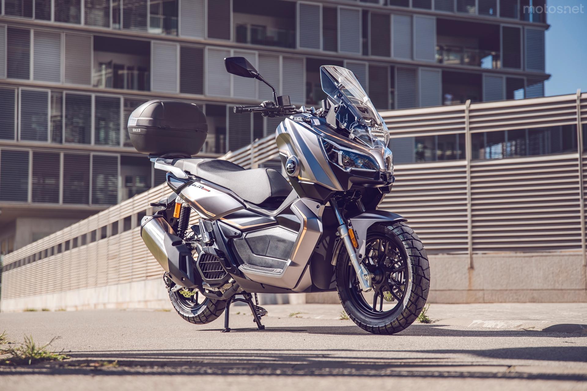 QJ Motor ATR 125 2025: un nuevo crossover 'microhíbrido' | Noticias motos.net