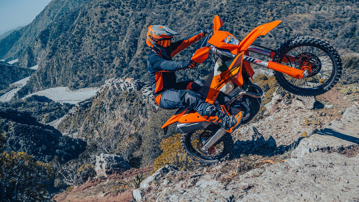 Gama KTM EXC 2026: desde 125 a 500 cc | Noticias motos.net